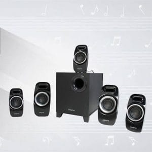 Creative Inspire T6300 5.1 Channel 22 Watt Subwoofer Speaker System ...