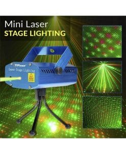 Sound Active Mini Laser Party Stage Lighting – Media Shop BD