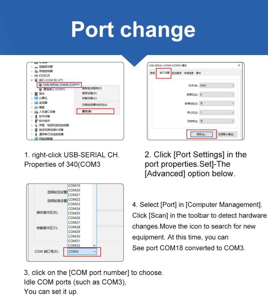 USB to RS232 Serial Line Stable Secure Cable DB9 COM Port Serial PDA 9 ...