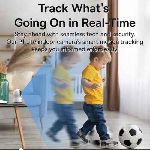 Baseus P1 Lite WiFi IP CCTV Ai Security Camera Full Set With Remote ...