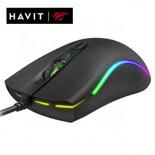 Havit MS72 Cool RGB LED Light Gaming Mouse – Media Shop BD