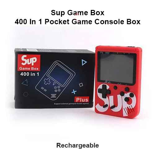 Sup Game Box 400 In 1 Rechargeable Pocket Game Console Box – Media Shop BD
