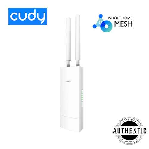Cudy AP1300 Outdoor Waterproof AC1200 Dual Band WiFi Router 2 Antenna 5G Gigabit Wireless ...