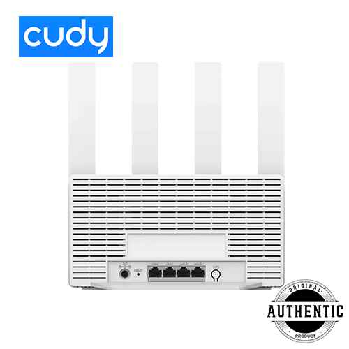 Cudy WR3600E BE3600 Dual Band WiFi Router 4 Stream Gigabit Mesh Wi-Fi 7 ...