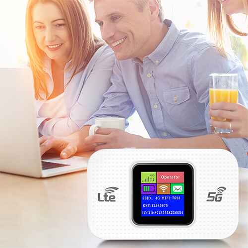 Portable CAT4 LTE 4G And 5G WiFi Pocket Router Wirless Device Plus Super Software Router Access ...