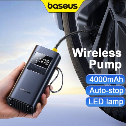 Baseus BS-CG016 Inflator Super Mini Pro Series 4000mAh Wireless Car ...