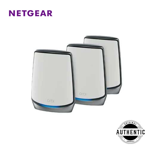 NETGEAR RBK853 Orbi Wireless WiFi Router AX6000 Tri-Band Mesh Router 3 ...