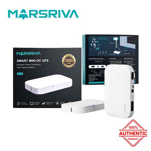 MARSRIVA KP2 18W 10000mAh Smart Mini UPS For Wifi Router Switch Onu ...