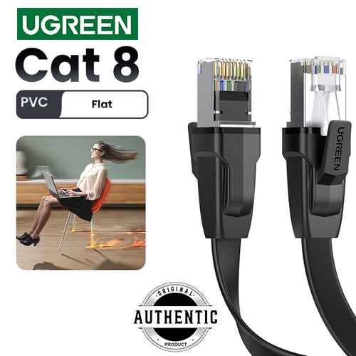 UGREEN NW134 Cat8 Ethernet Cable 5M 40Gbps High Speed Pure Copper ...
